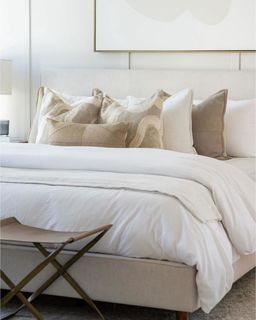 Living spaces upholstered bed store